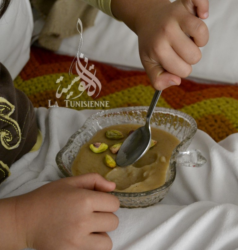 Assida aux noisettes - Assidet boufriwa | La Tunisienne